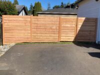 Experience Modern Elegance with Horizontal Style Fences by Atomic Fence