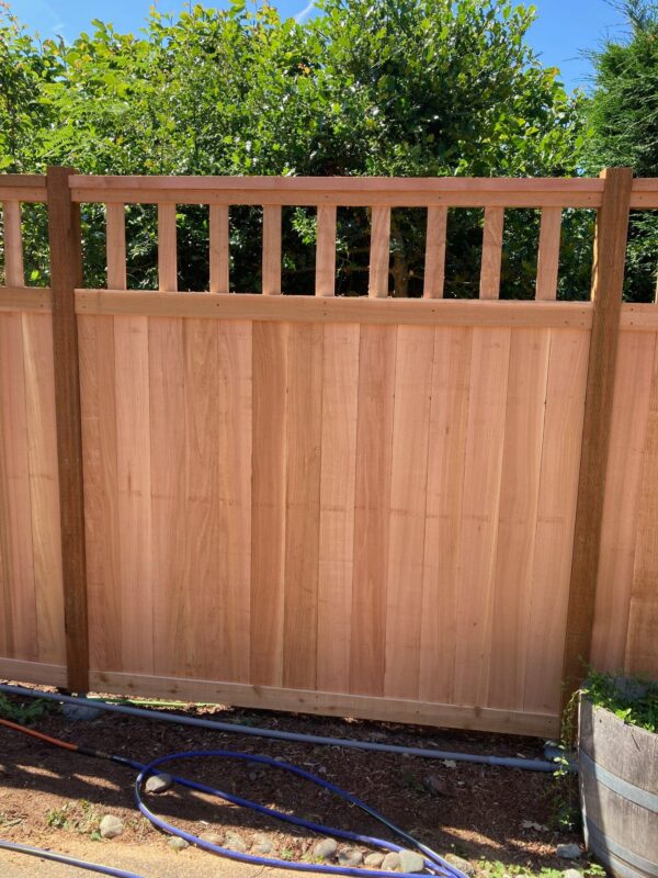 Elevate Your Landscape with Window Top Style Fences by Atomic Fence