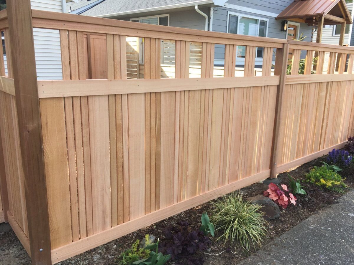 Elevate Your Landscape with Window Top Style Fences by Atomic Fence